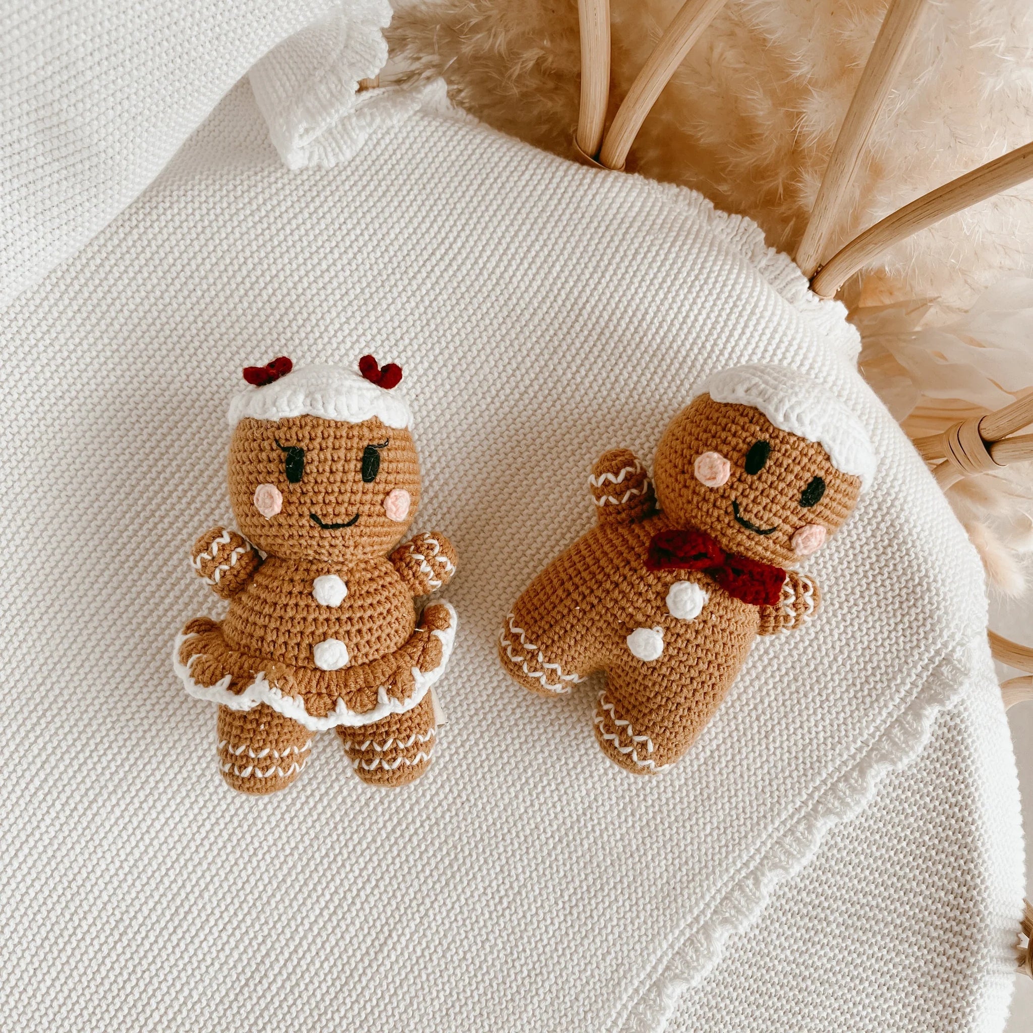 Gingerbread Crochet Rattle – Letti & Me